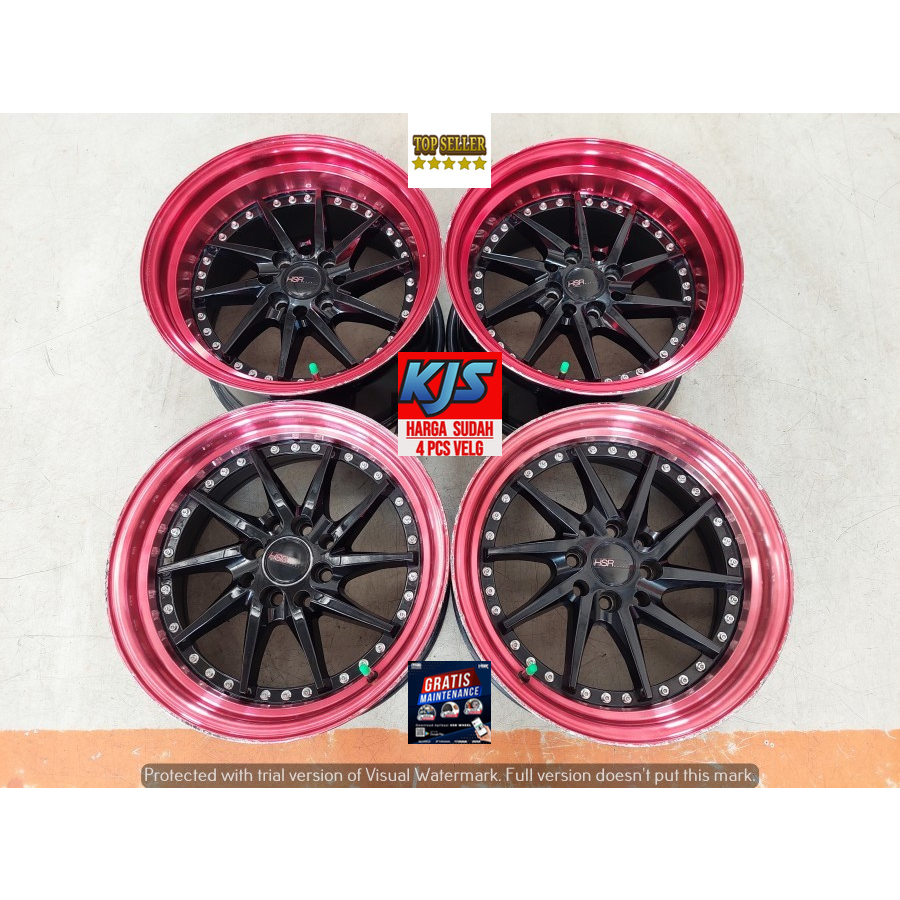 Jual MENJUAL VELG RACING SECOND TERMURAH BERKUALITAS BUAT MOBIL HONDA BRIO YARIS VELOS SIRION ...