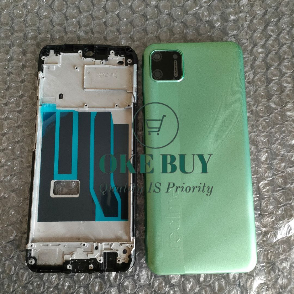 Jual REALME C11 - Casing Fullset Hp Realme C11 RMX2185 Backdoor Tutup ...