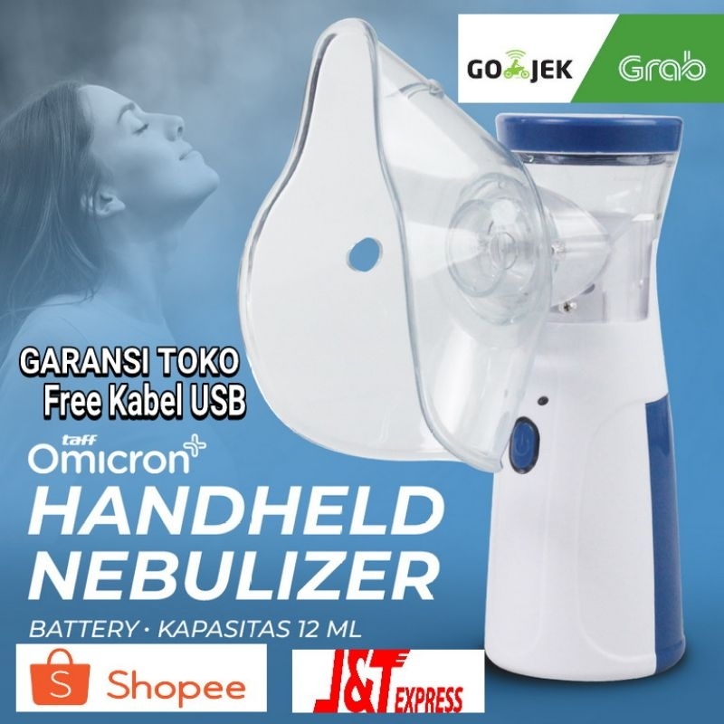 Jual Taff Omicron Nebulizer Portable Mesh / Alat Nebulizer Anak Dewasa / Nebulizer / Vapor ...