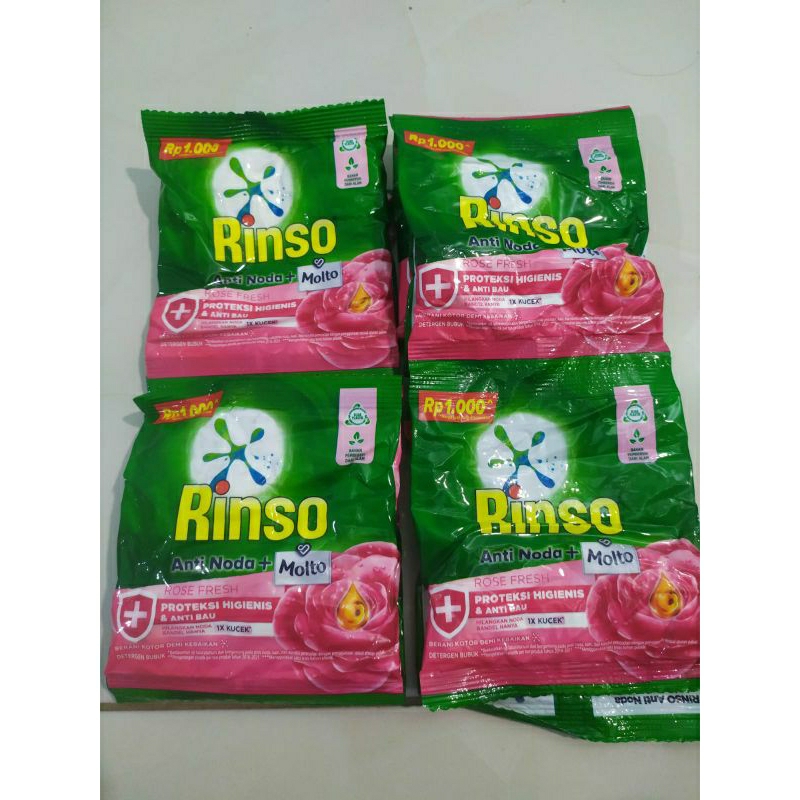 Jual rinso bubuk 1000an 3 renceng (18 pcs) | Shopee Indonesia