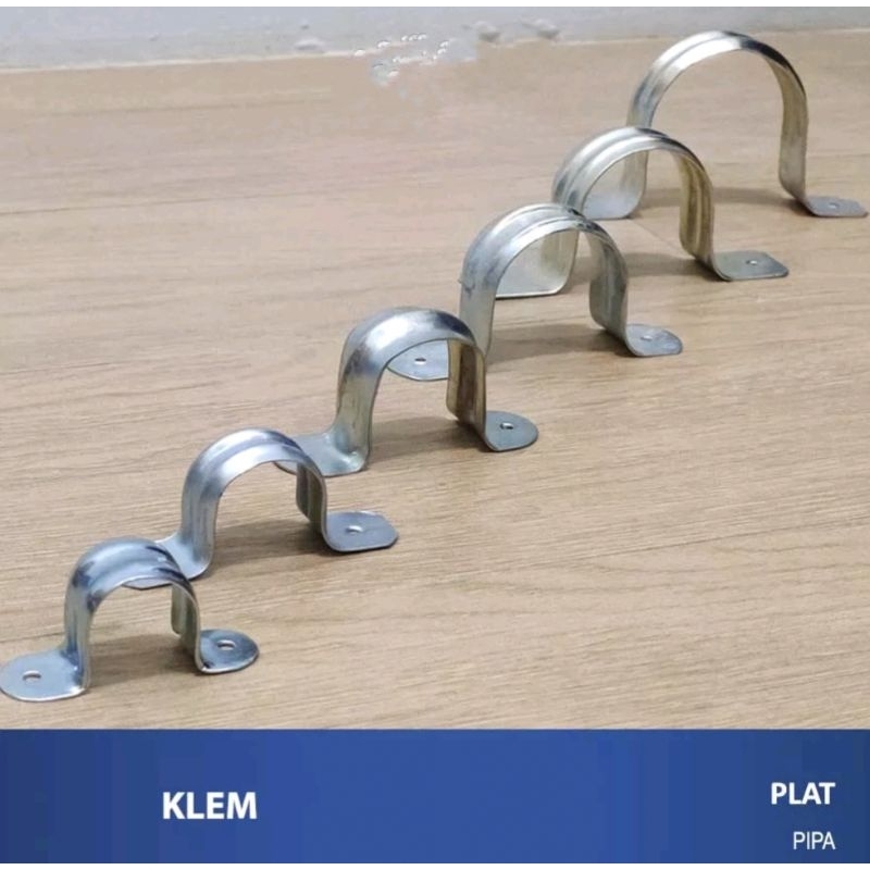 Jual KLEM OMEGA KLEM PIPA 1/2" 3/4" 1" 1 1/4" 1 1/2" CLAMPS OMEGA GALVANIS | Shopee Indonesia