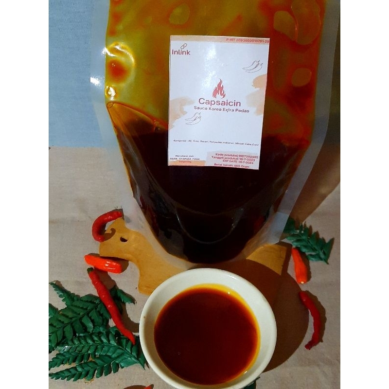 Jual Capsaicin Sauce Korea Extra Pedas, Biang Pedas Halal 550 gr, Murah ...