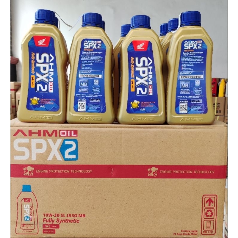 Jual Oli Motor SPX 2 Matic 0.8L (1dus) | Shopee Indonesia