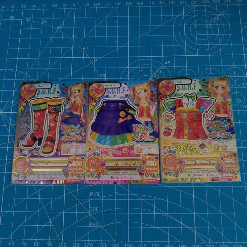 Jual (SET) KARTU AIKATSU CARD RARE MIKURU NATSUKI VIVID KISS ZODIAK ...