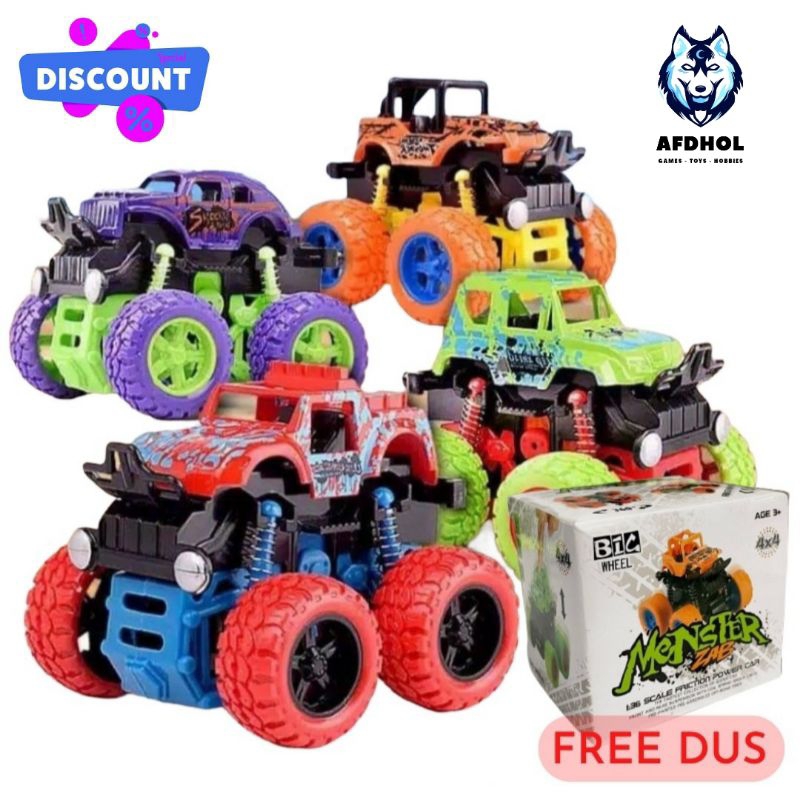 Jual MAINAN ANAK MOBIL MONSTER ZAP JEEP JIP TRUK TRUCK JUMBO RC STUNT ...