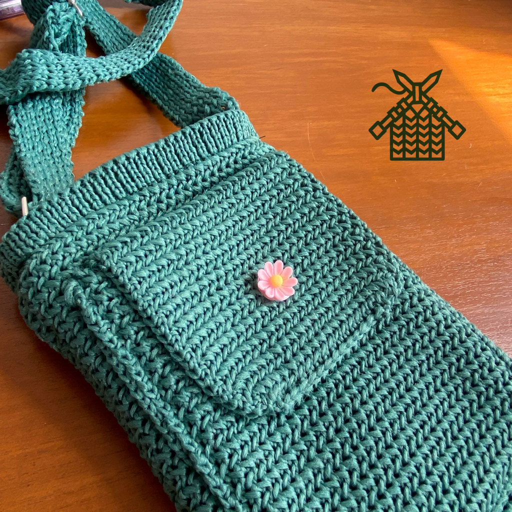 Jual tas hp rajut unik / slingphone rajutan murah / haneen phonebag ...