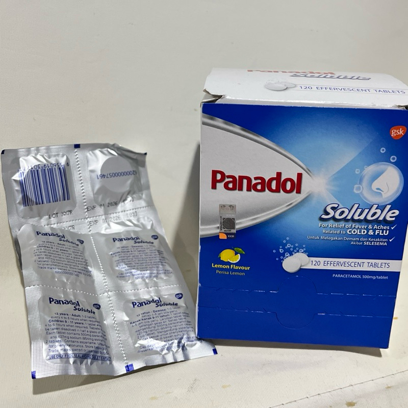 Jual Panadol Soluble Cold & Flu per pcs or strip (Paracetamol) | Shopee ...