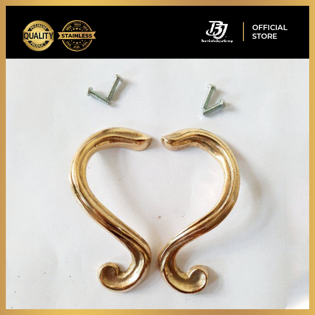 Jual Handle Gagang Tarikan Laci / Almari Gagang Model Angsa Brass 06 ...