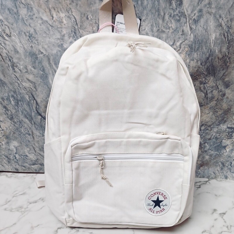 Jual BACKPACK RANSEL CONVERSE ALL STAR WHITE FULLTAG | Shopee Indonesia
