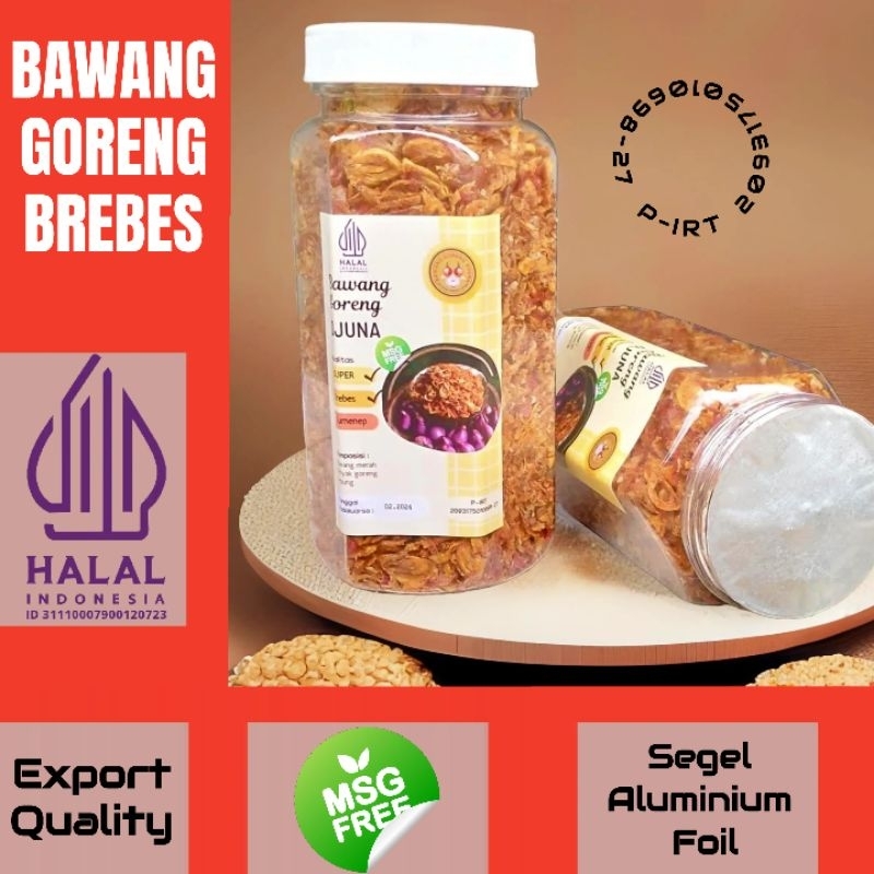 Jual Bawang Goreng Asli Brebes Kemasan Toples 200gr | Shopee Indonesia