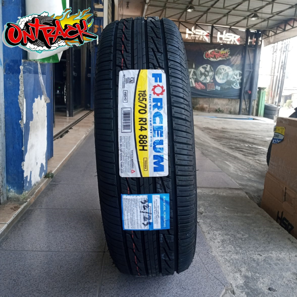 Jual Ban Merek FORCEUM 185 70 Ring 14 Ban Tubles TRIDEKA 185/70 R14 ...