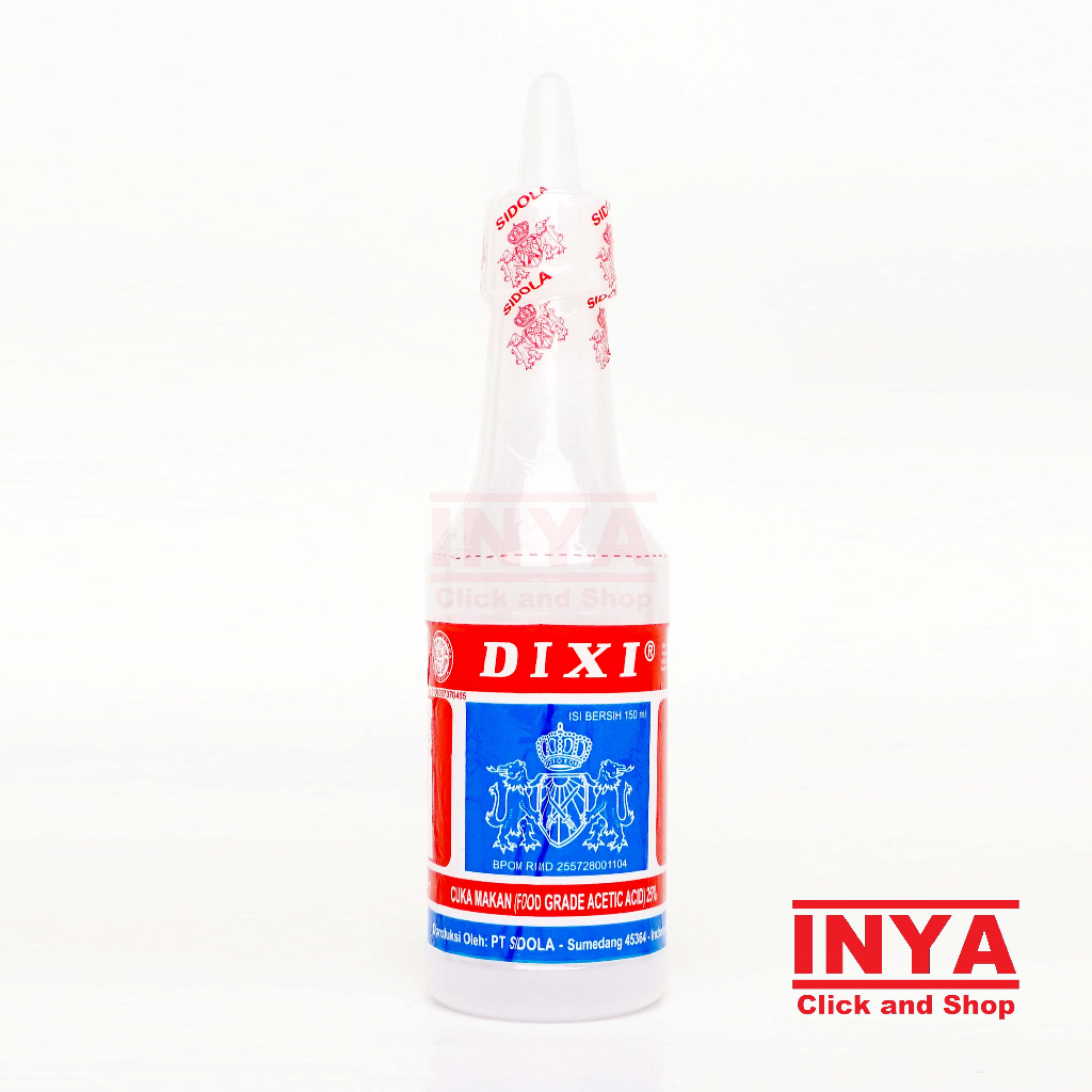 Jual Dixi Cuka Makan Botol 150ml - White Vinegar | Shopee Indonesia