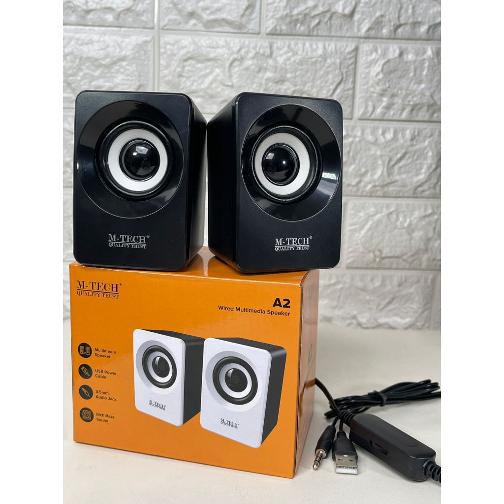 Jual Speaker M-Tech Original Multimedia PC Komputer Laptop A2 | Shopee Indonesia