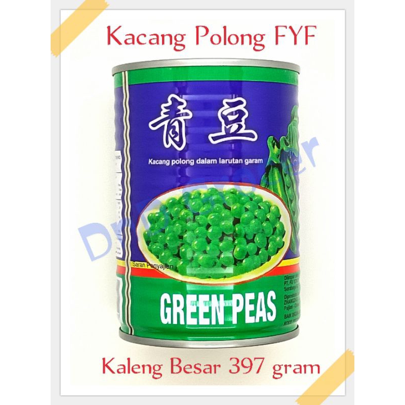 Jual Kacang Polong Kaleng FYF 396gram | Shopee Indonesia