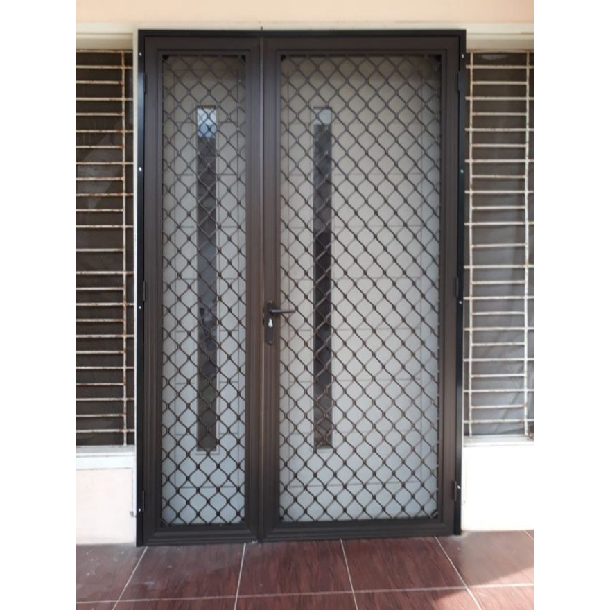 Jual PINTU KAWAT NYAMUK PINTU EXPANDA ALUMINIUM | Shopee Indonesia
