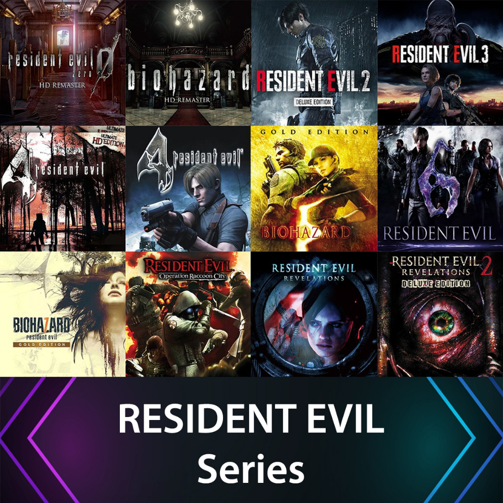 Jual RESIDENT EVIL Series PC Full Version/GAME PC GAME/GAMES PC GAMES ...