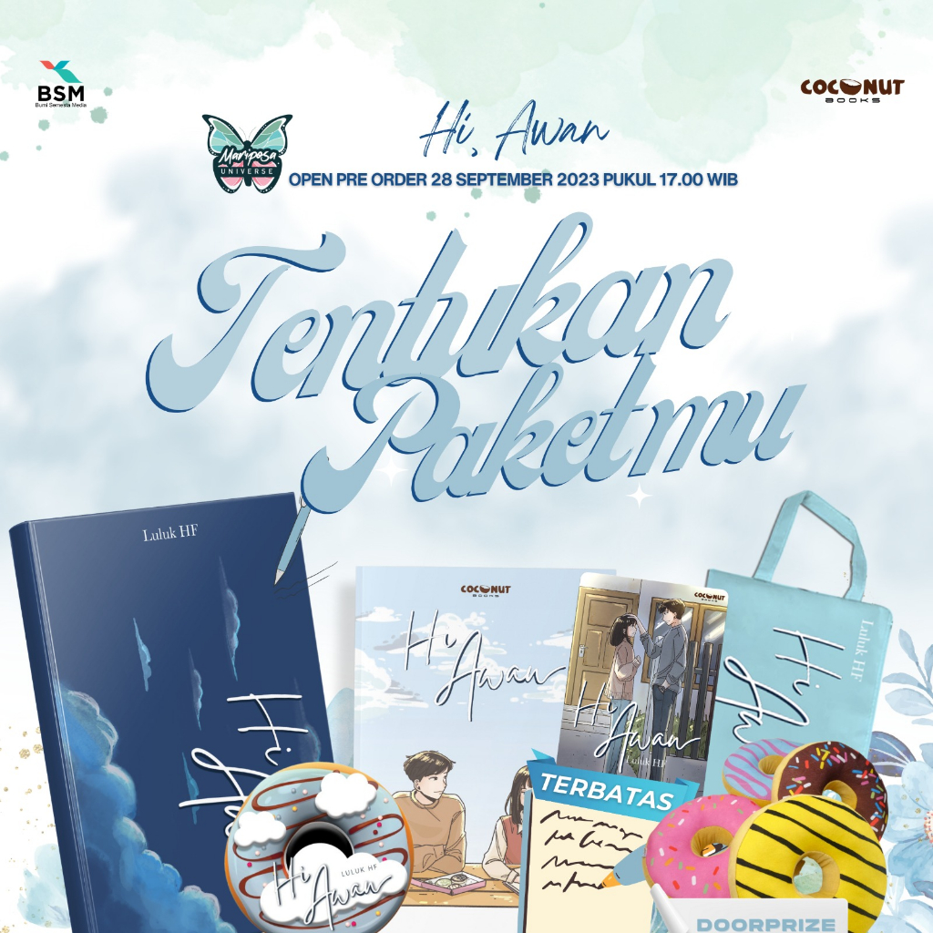 Jual Novel Hi, Awan By Luluk HF - Coconut Books | Shopee Indonesia