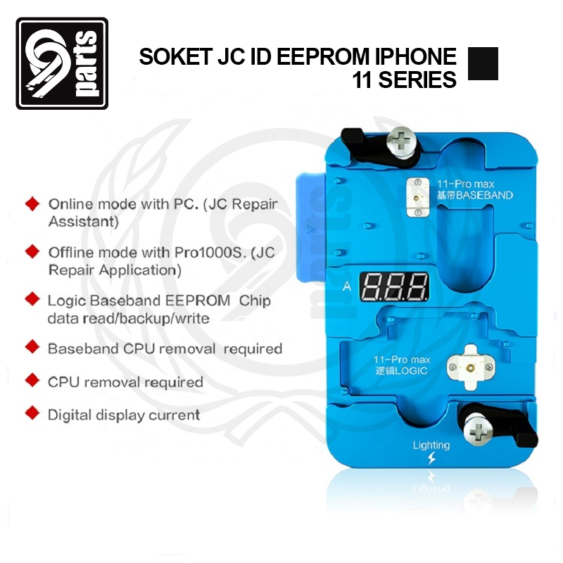 Jual Socket JC Module Eeprom IP 11 PRO MAX ORIGINAL -JC EEPROM Removal- Free Moduls for IP ...