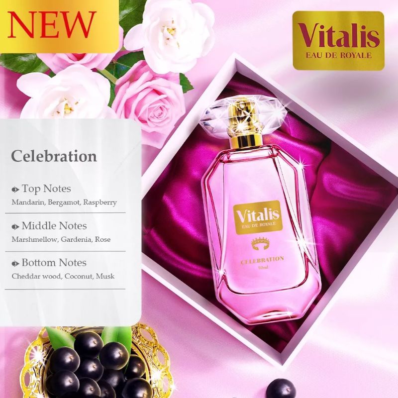 Jual VITALIS parfum/ vitalis eau de cologne/ vitalis sparkle / vitalis ...