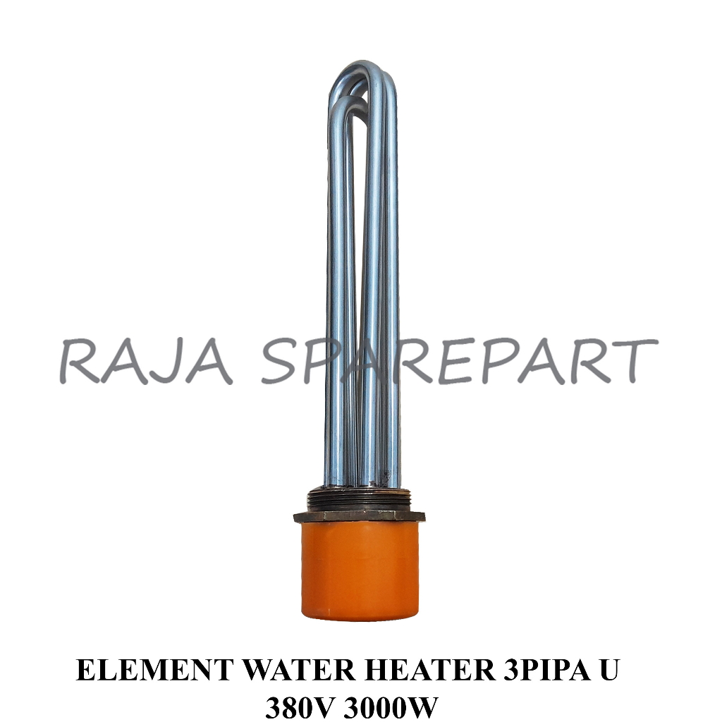 Jual EW33 ELEMEN WATER HEATER/ELEMENT WATER HEATER 3 PIPA U 380V 3000W ...