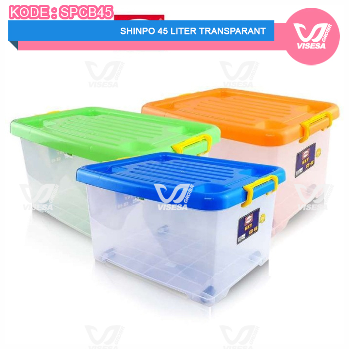 Jual SHINPO CONTAINER 45 LITER | Shopee Indonesia