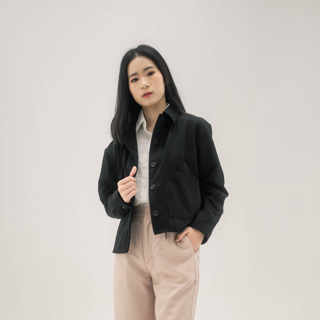 Jual Outer Wanita | Elanor Outer | HULM | Shopee Indonesia