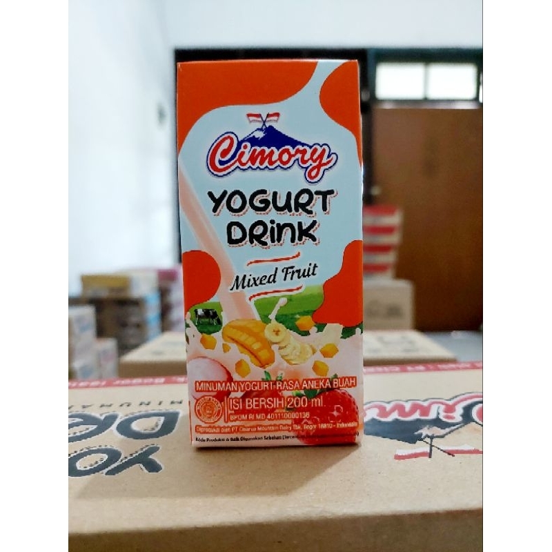 Jual Cimory Yogurt Drink Minuman Yogurt 200ml 1 dus / karton isi 24 pcs | Shopee Indonesia