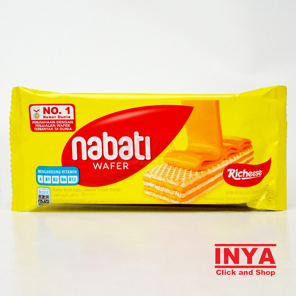 Jual Richeese Nabati Wafer 17gr Sachet - Cheese Cream Wafer | Shopee ...