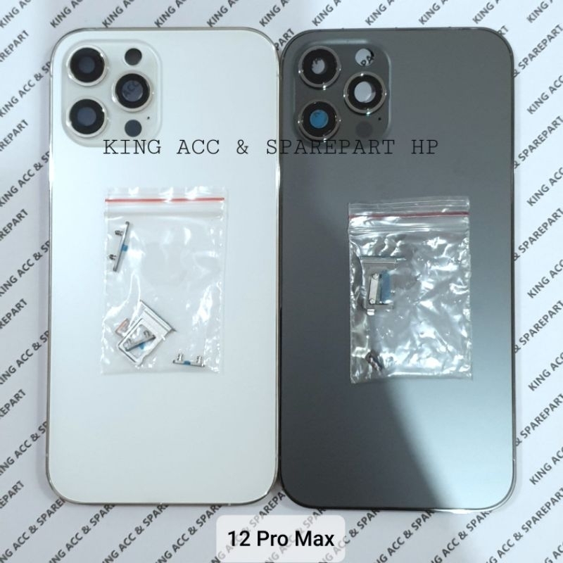 Jual BACK CASING KESING HOUSING FULLSET IP 12 PRO MAX 12PRO MAX ...