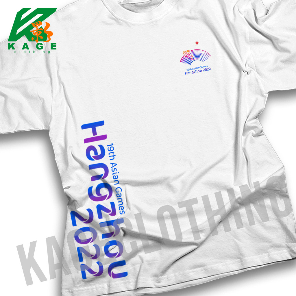Jual Kaos ASIAN GAMES HANGZHOU 2022 MERCHANDISE Tshirt baju distro ...