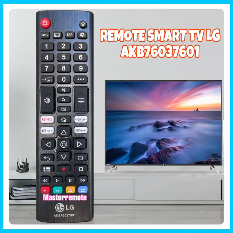Jual REMOT REMOTE TV LG SMART TV DISNEY AKB76037601 | Shopee Indonesia