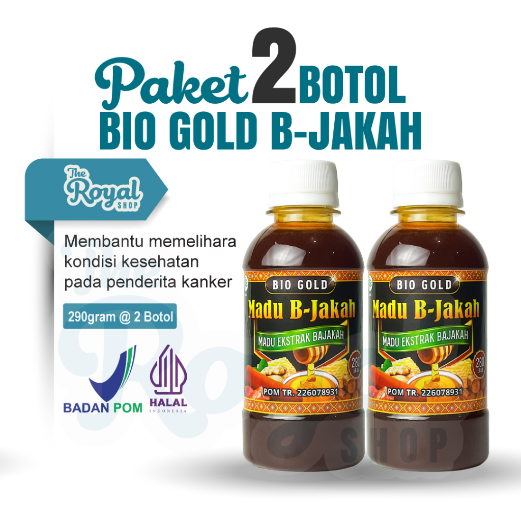 Jual B-Jakah - Paket 2 Botol Madu Bajakah B-Jakah Bio Gold Biogold Plus ...