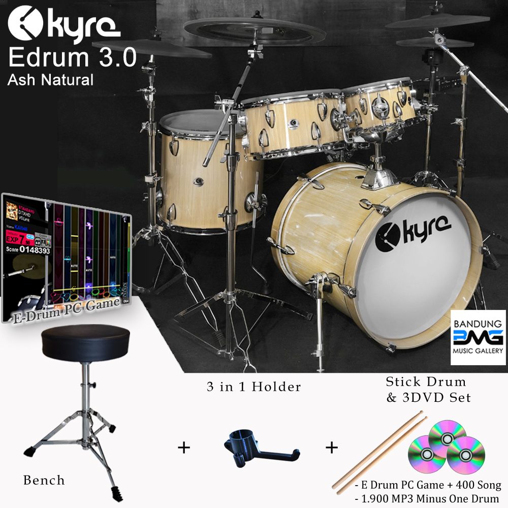 Jual Kyre Series 3.0 Drum Elektrik Original / Electric Drum Kyre 3.0 ...