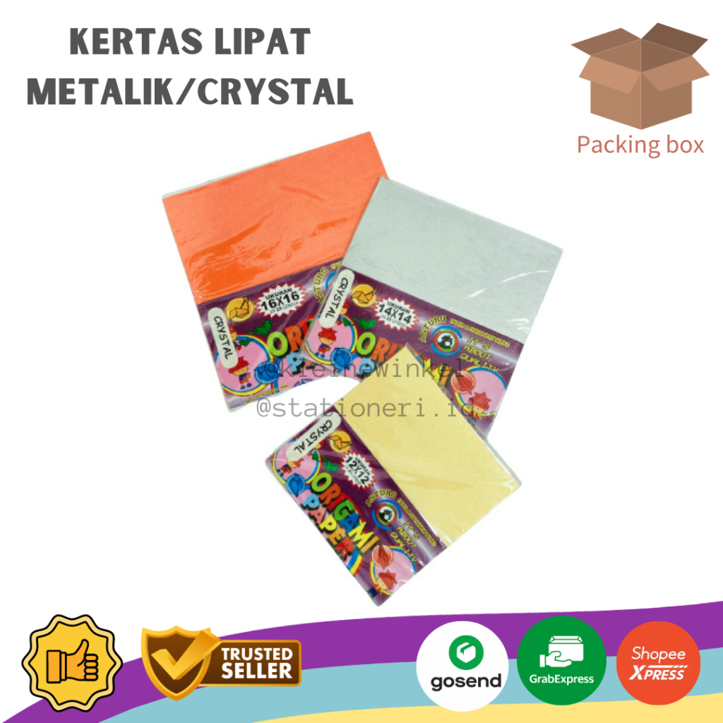 Jual Kertas Lipat Origami Asturo Crystal | Shopee Indonesia