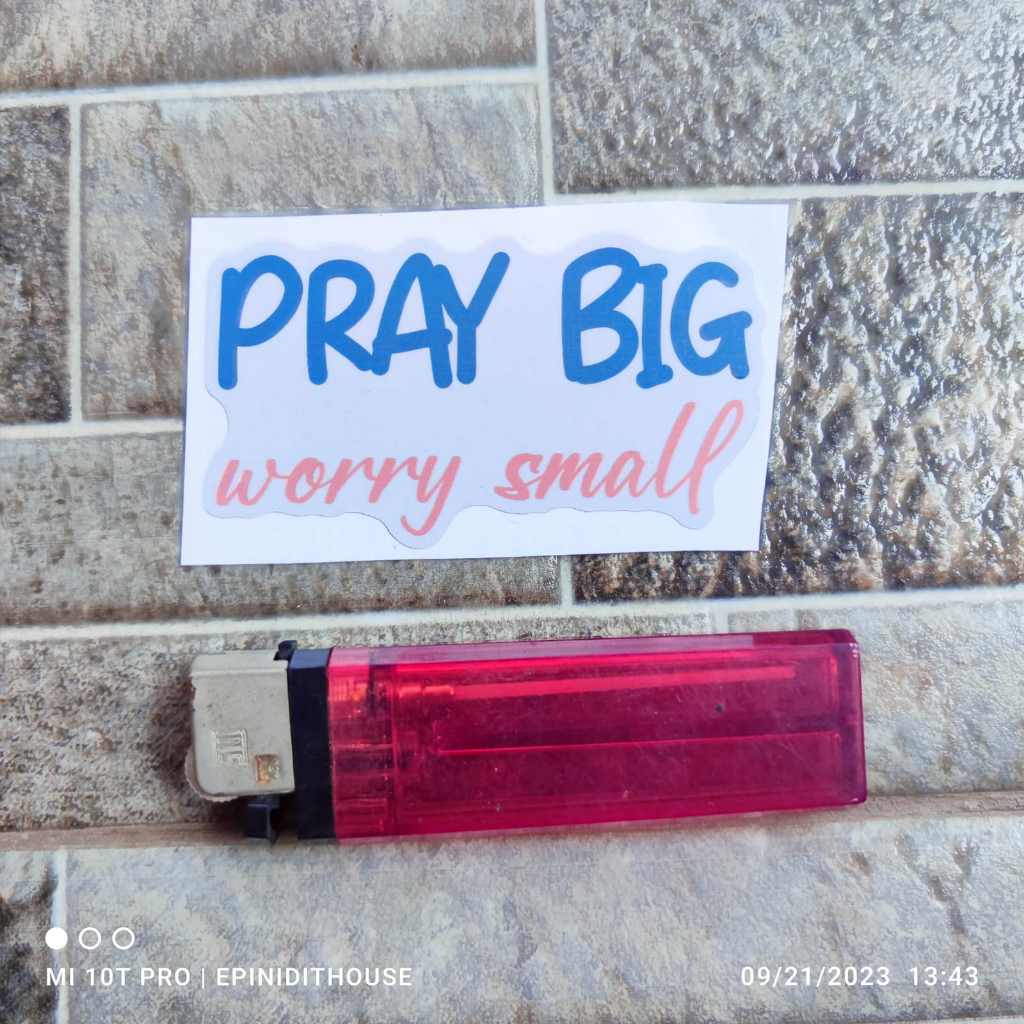 Jual Stiker Kristen Katolik Faith Jesus Lord Doa Ayat Suci Motivasi ...