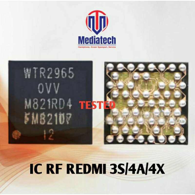 Jual IC RF/IC SINYAL REDMI 3S/4A/4X/WTR2965 TESTED ORIGINAL | Shopee ...