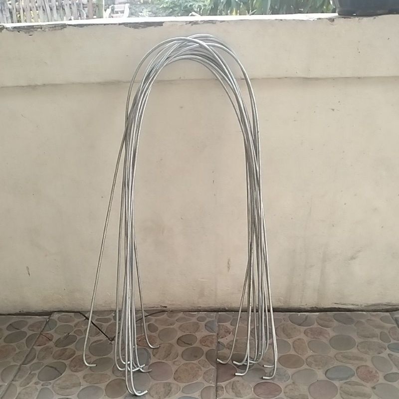 Jual kawat pikulan cuanki 6 besar panjang 150cm/kawat anti karat ...
