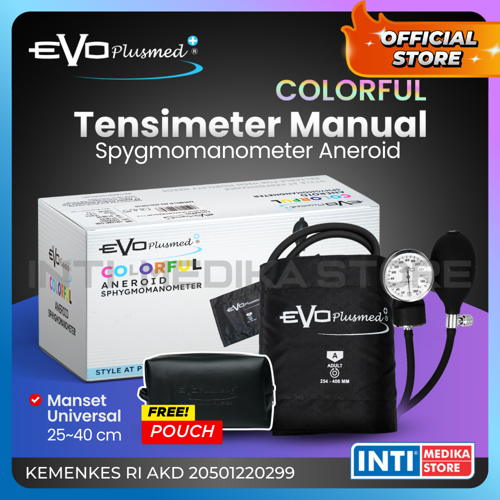 Jual EVO Plusmed - Tensimeter Manual COLORFUL Aneroid | Tensi Tekanan ...