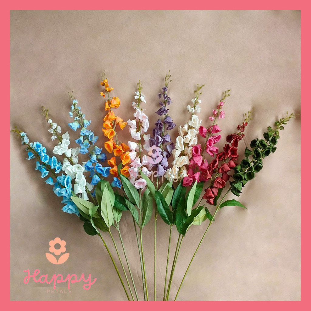 Jual Artificial Campanula Bunga Bell Bell Plastik Dekorasi Wedding ...