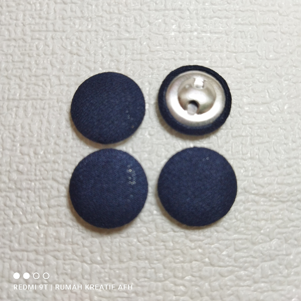 Jual Kancing Bungkus Kain Nomer 50 (Diameter 3,2 cm) | Kancing Jamur ...