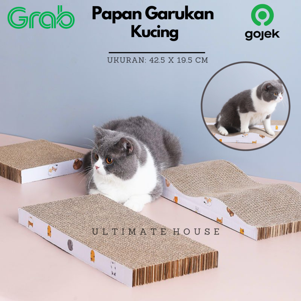Jual Papan Garuk Kucing Mainan Pet Hewan Papan Mainan Kucing ...