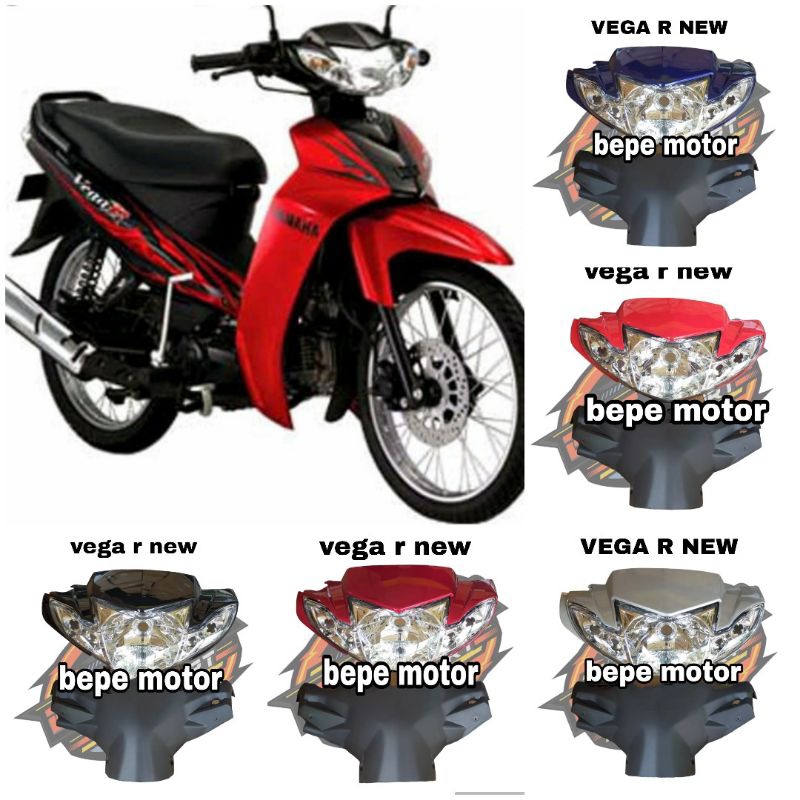 Jual TERMURAH BATOK KEPALA 1SET YAMAHA VEGA R NEW TAHUN 2006 2007 2008 ...