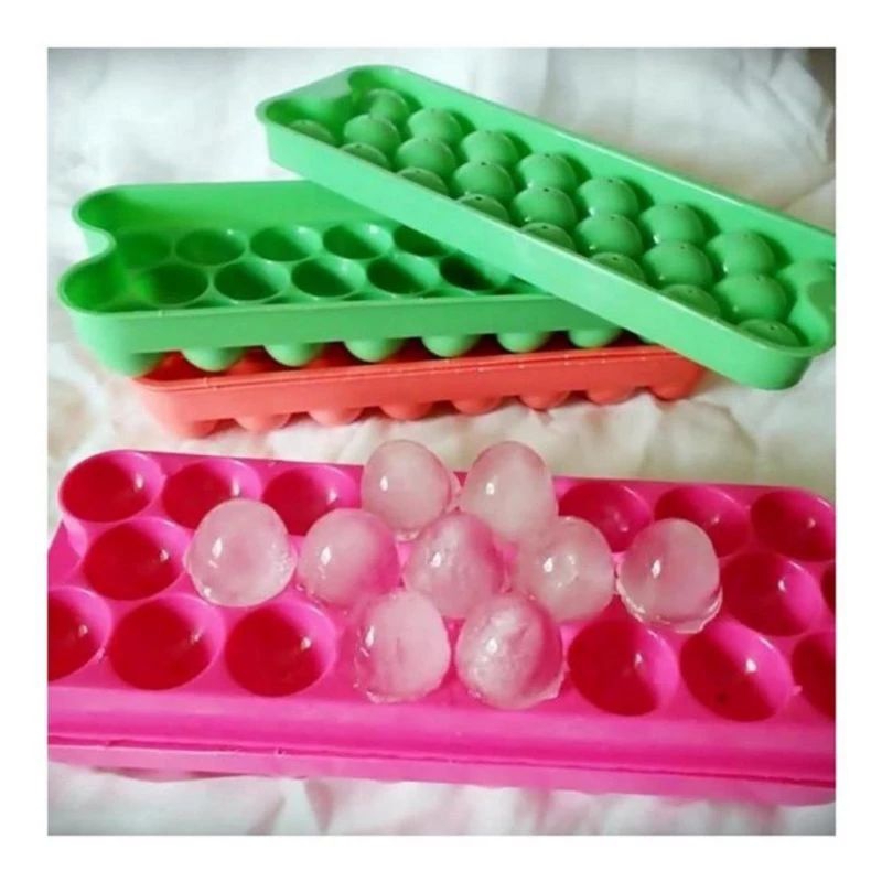 Jual cetakan es batu telur puyuh cetakan puding bulat | Shopee Indonesia