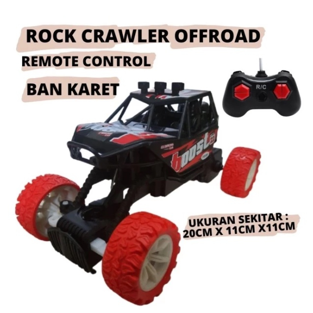 Jual Mobil Remote Control 2Wd Rock crawler Monster Truck Mainan Remote ...