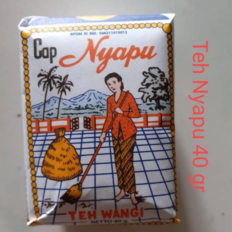 Jual TEH CAP NYAPU - 40 gr satuan/teh tubruk angkringan solo | Shopee Indonesia