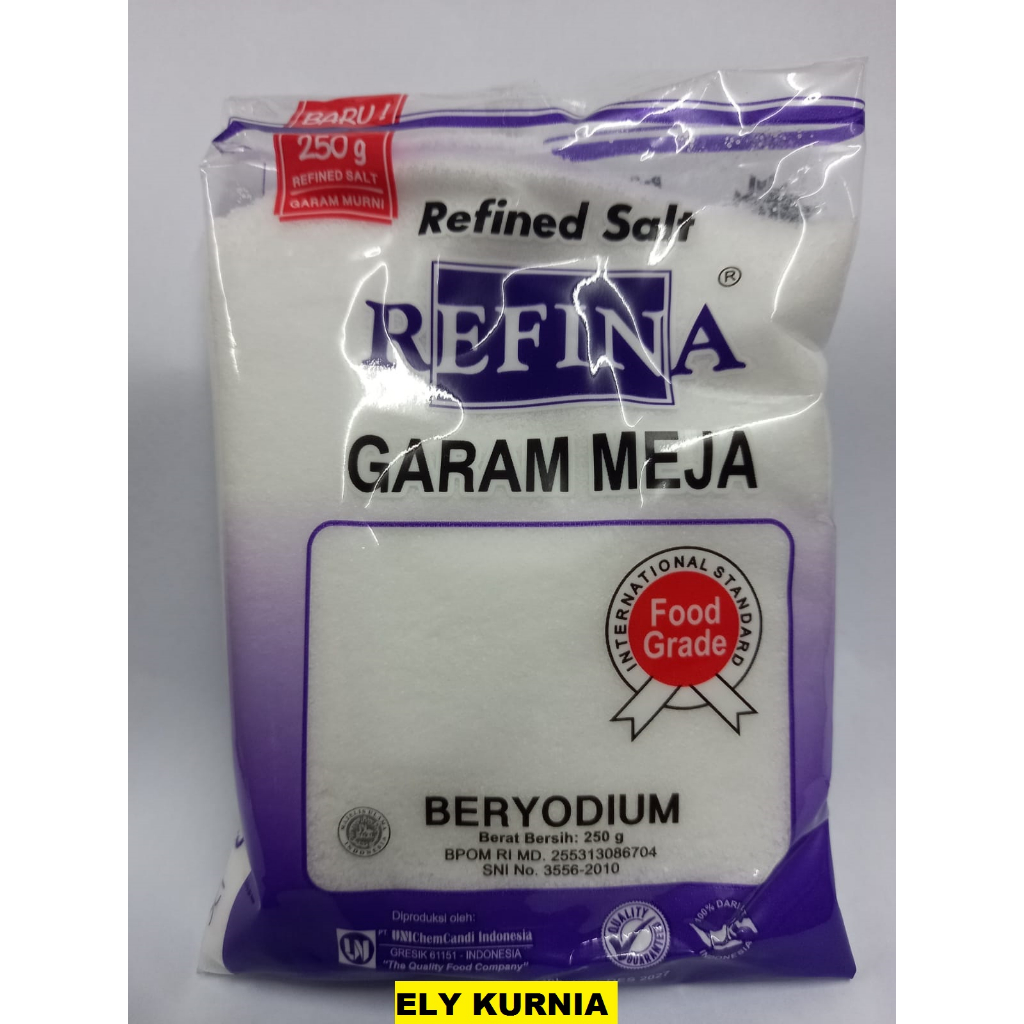 Jual Garam Refina Meja Murni 500 gr | Shopee Indonesia