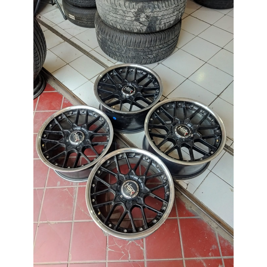Jual velg mobil bekas HSR FORMULA ring 17 pcd 4x100/114,3 lebar 7,5/8,5 et 30 | Shopee Indonesia