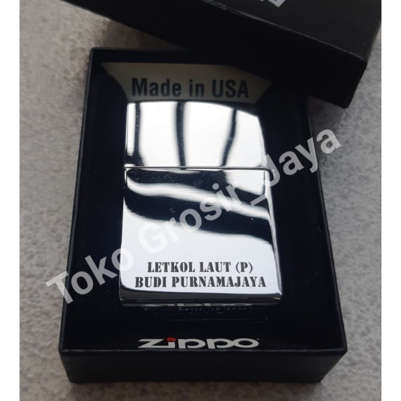 Jual Zippo Custom Korek Api Custom Ukir Nama Bisa Request Nama Sendiri ...