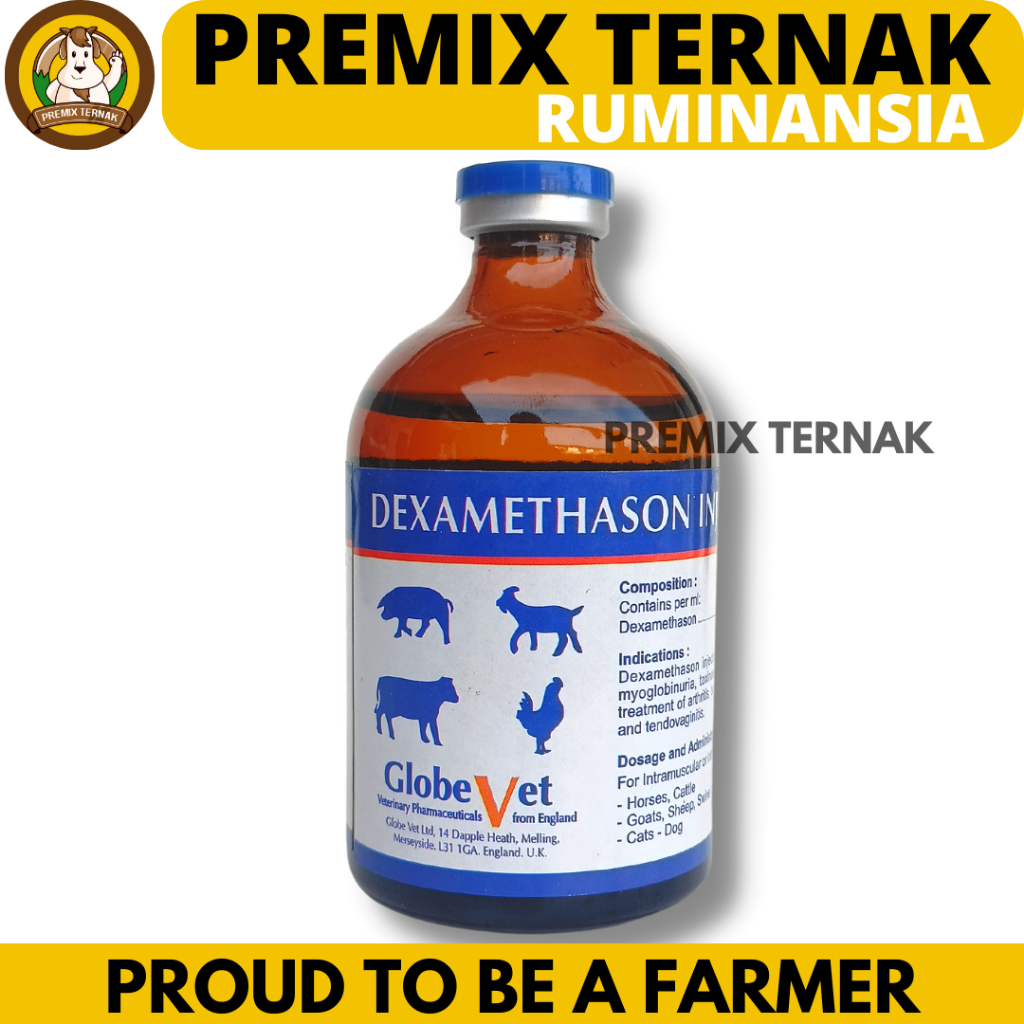 Jual DEXA GLOBE VET 100 ml - DEXAMETHASON PANTEX HOLLAND | Shopee Indonesia
