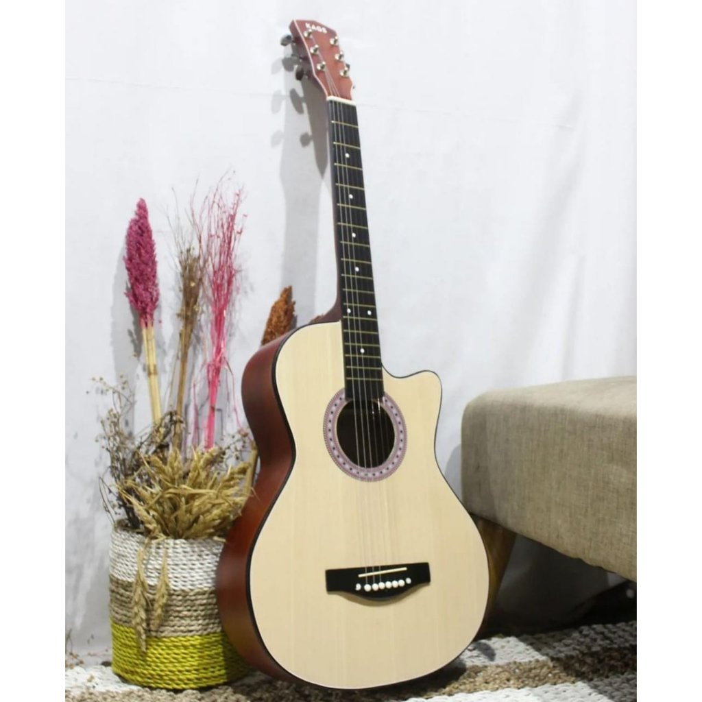 Jual Gitar Akustik Yamaha (Gratis peking kayu) | Shopee Indonesia
